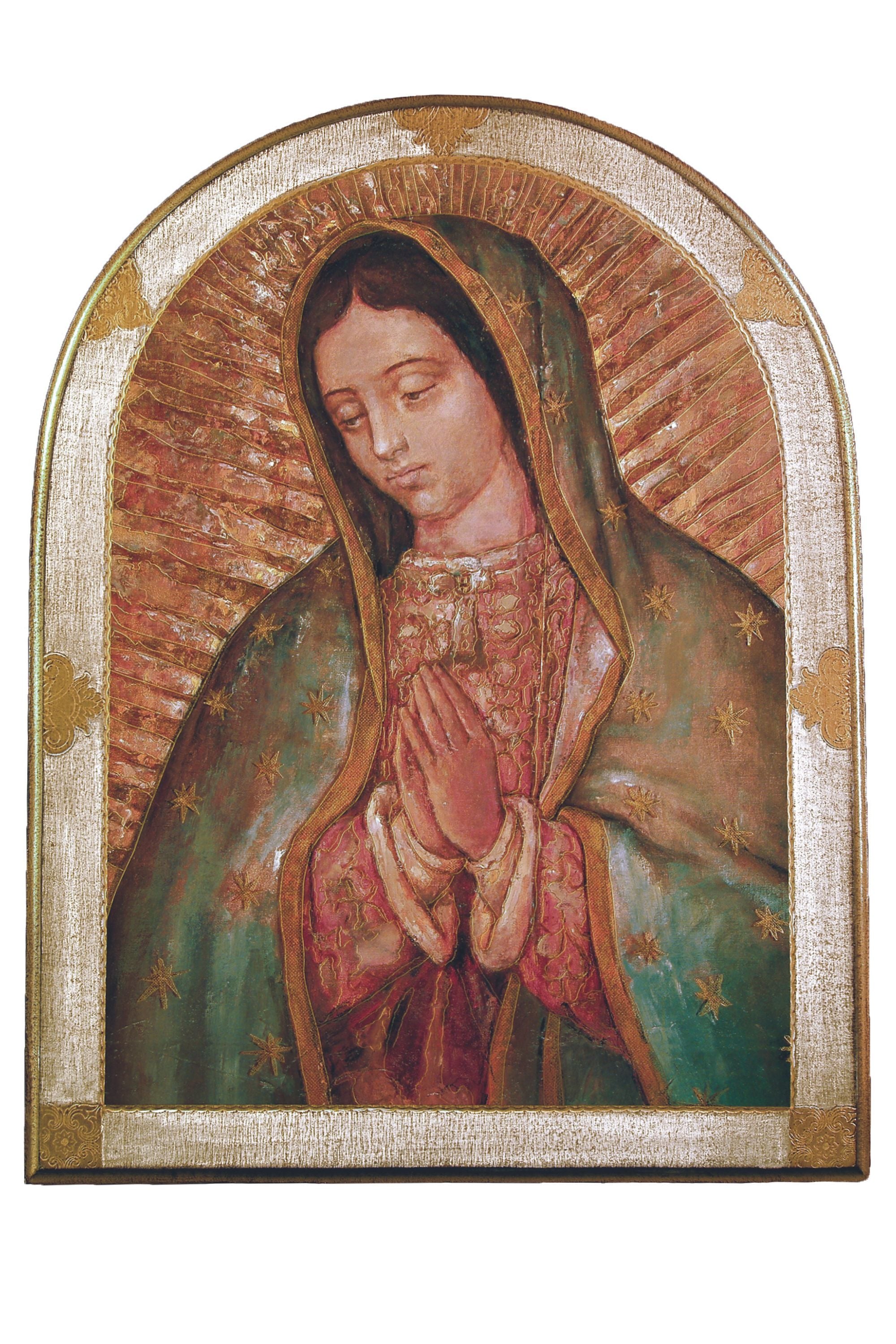 L-2516-276 Guadalupe Florentine Plaque 23x31" – Goldscheider of Vienna