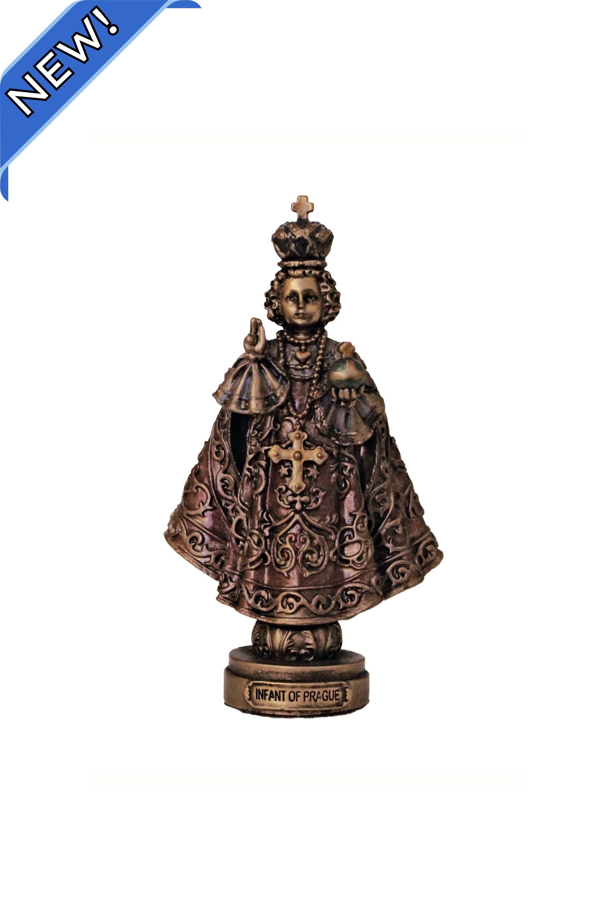SR-77712 Infant of Prague in Cold Cast Bronze 3.5" – Goldscheider of Vienna